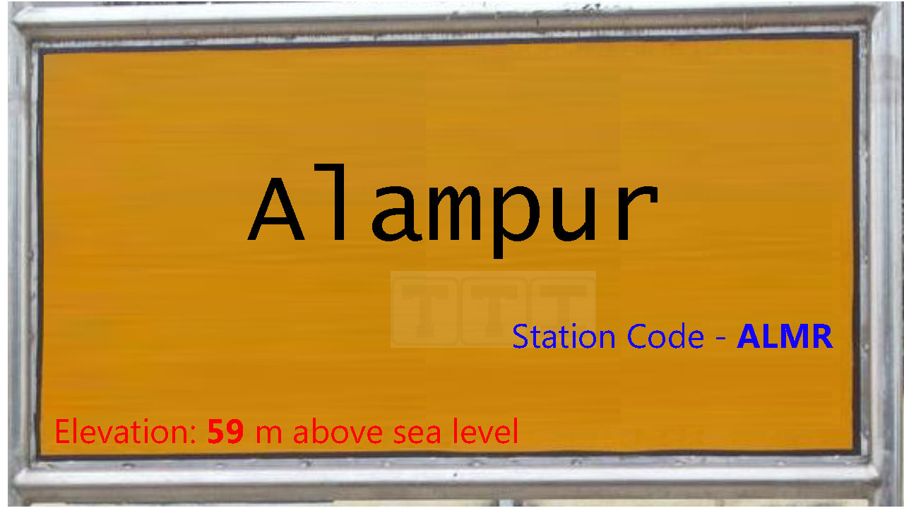 ALMR / Alampur Railway Station | Train Arrival / Departure Timings at ...