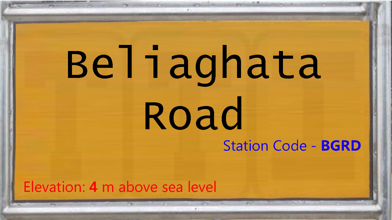 BGRD / Beliaghata Road Railway Station | Train Arrival / Departure ...