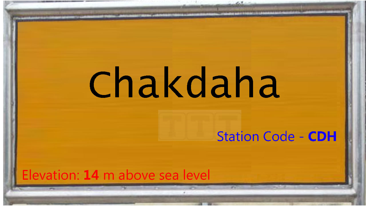 CDH / Chakdaha Railway Station | Train Arrival / Departure Timings at ...