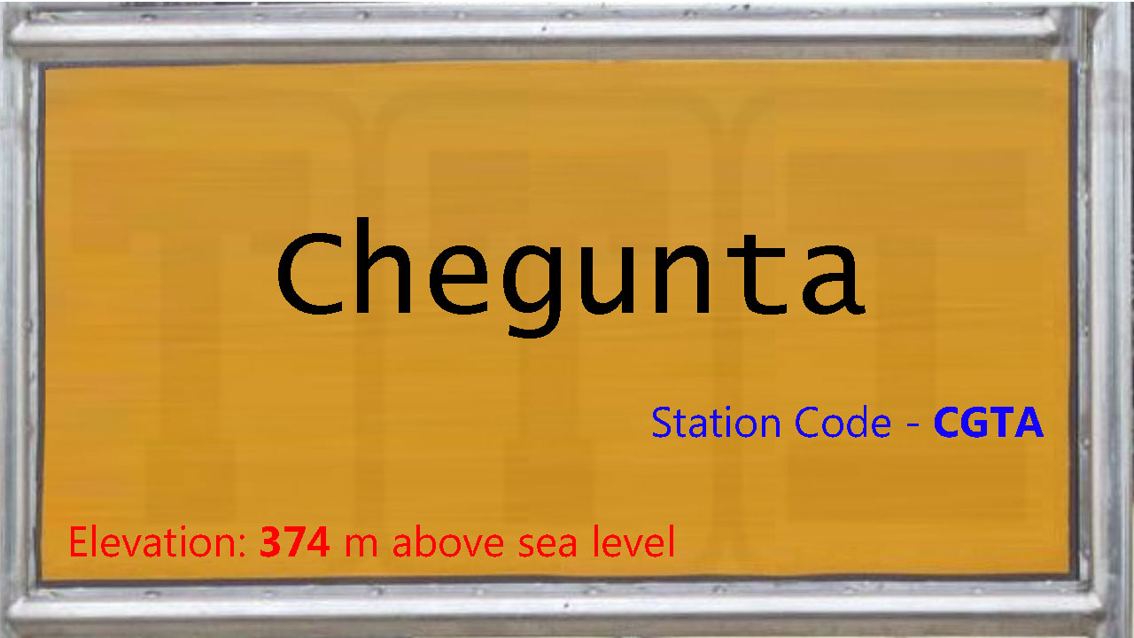 CGTA / Chegunta Railway Station | Train Arrival / Departure Timings at ...