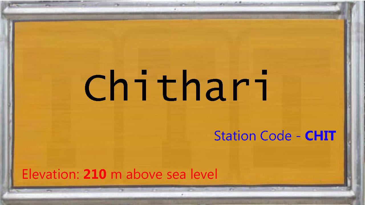 CHIT / Chithari Railway Station | Train Arrival / Departure Timings at ...