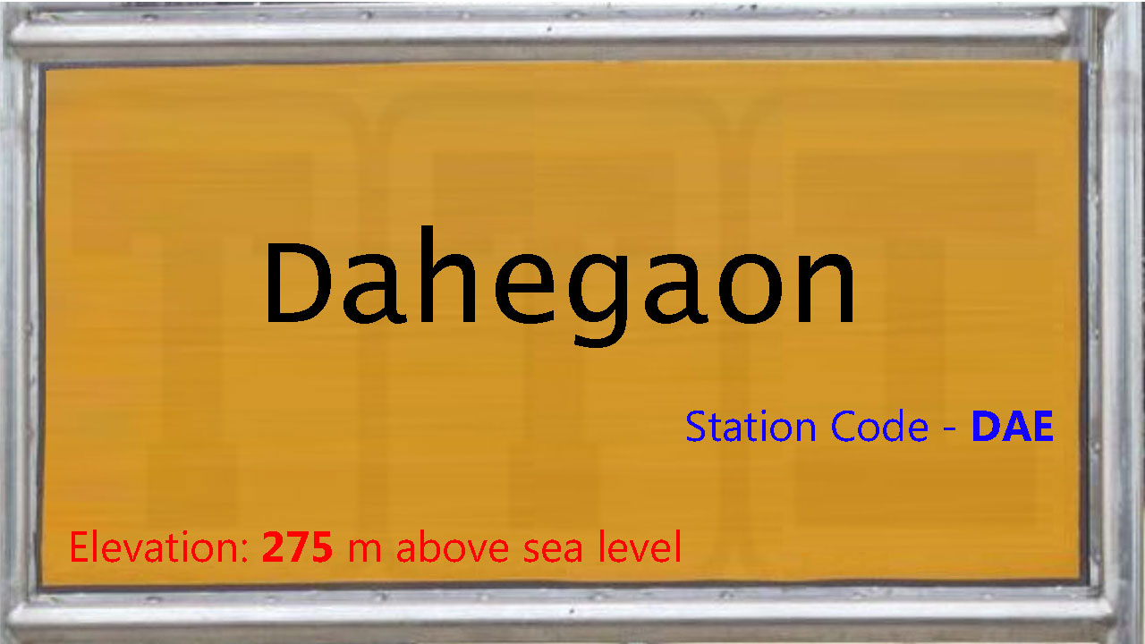 DAE / Dahegaon Railway Station | Train Arrival / Departure Timings at ...