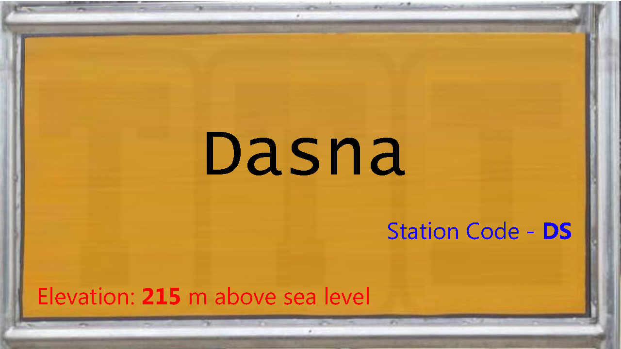 DS / Dasna Railway Station | Train Arrival / Departure Timings at Dasna