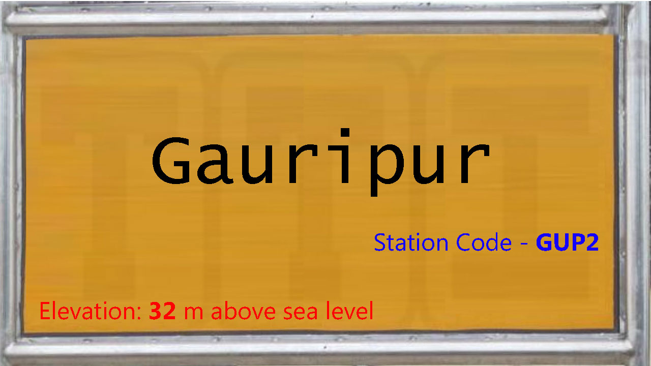 GUP2 / Gauripur Railway Station | Train Arrival / Departure Timings at ...