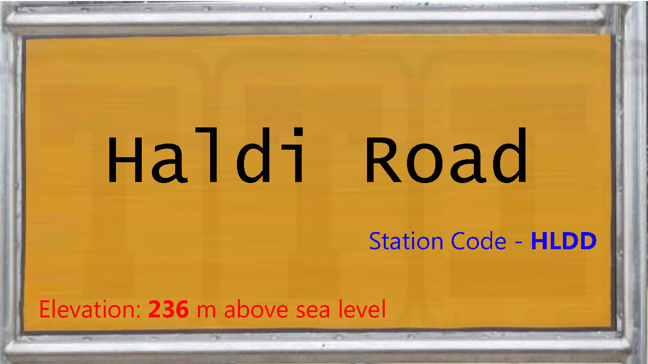 HLDD / Haldi Road Railway Station | Train Arrival / Departure Timings ...
