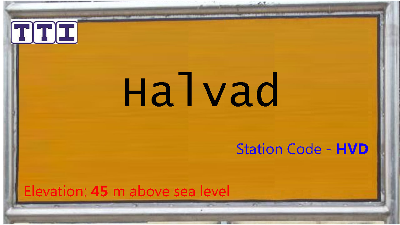 HVD / Halvad Railway Station | Train Arrival / Departure Timings at Halvad