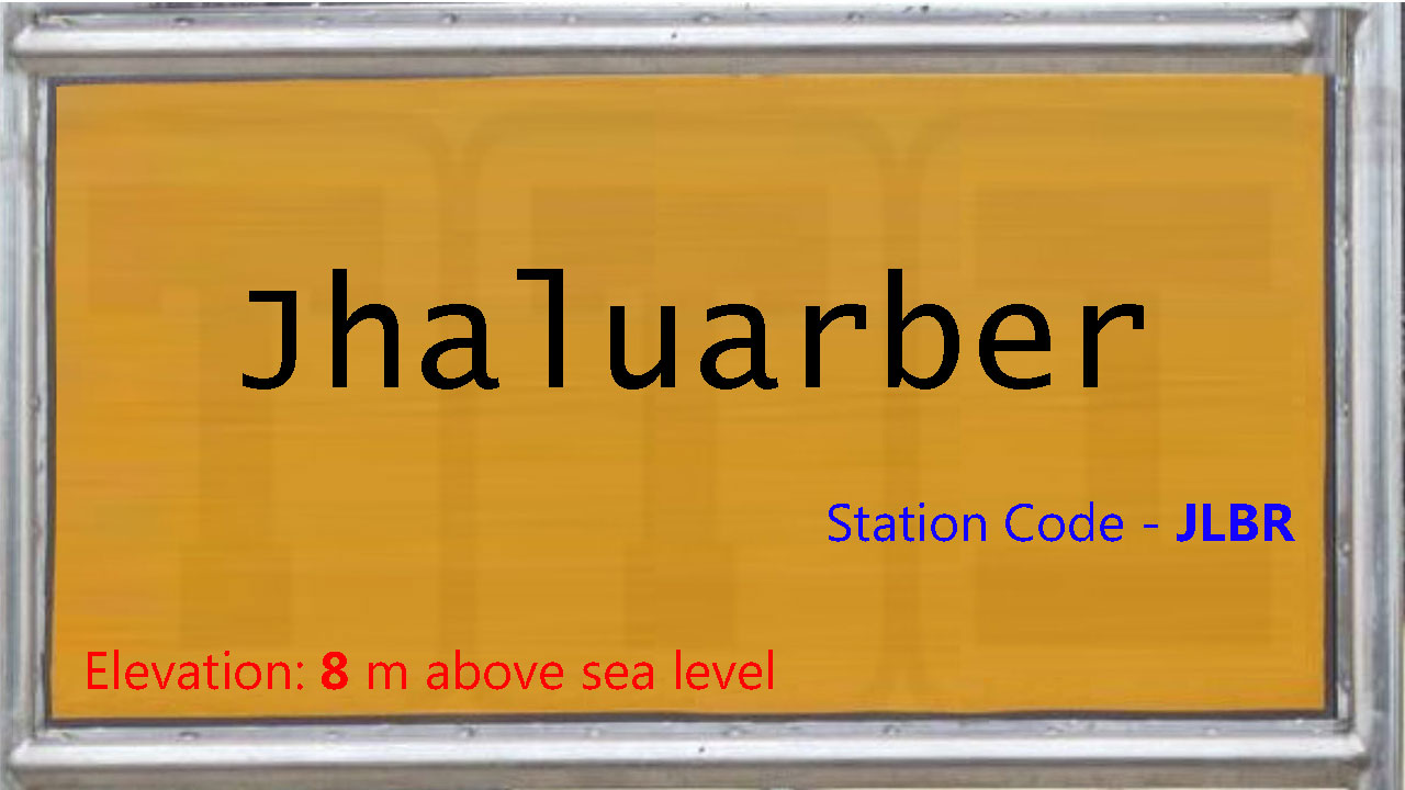 JLBR / Jhaluarber Railway Station | Train Arrival / Departure Timings ...