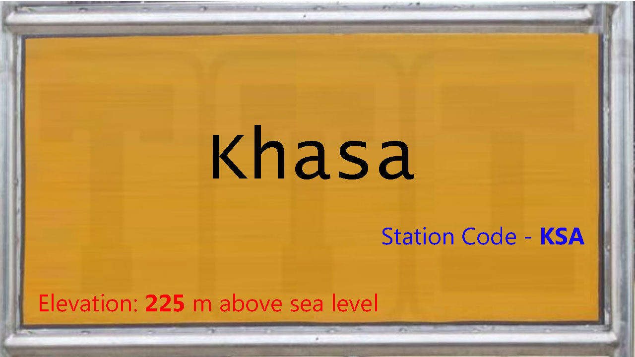KSA / Khasa Railway Station | Train Arrival / Departure Timings at Khasa