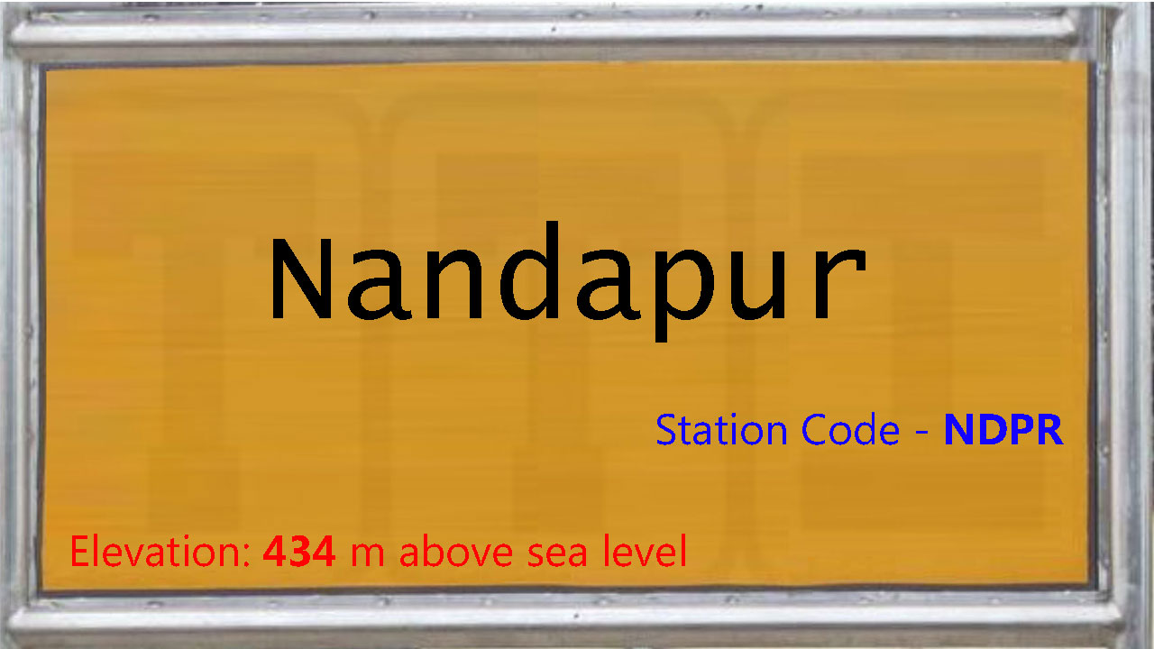 NDPR / Nandapur Railway Station | Train Arrival / Departure Timings at ...