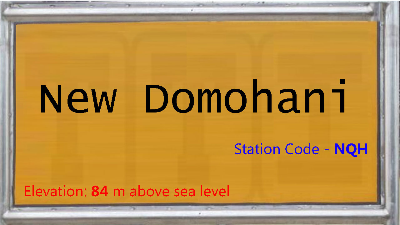 NQH / New Domohani Railway Station | Train Arrival / Departure Timings ...