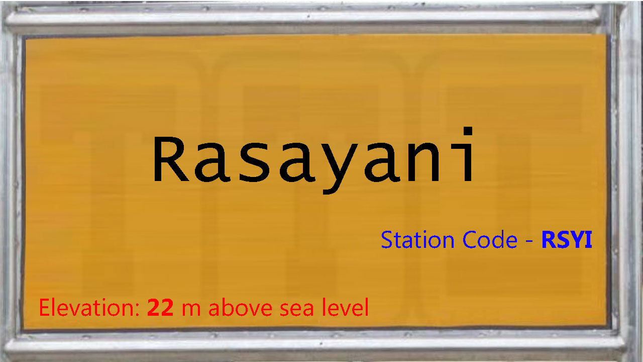 RSYI / Rasayani Railway Station | Train Arrival / Departure Timings at ...
