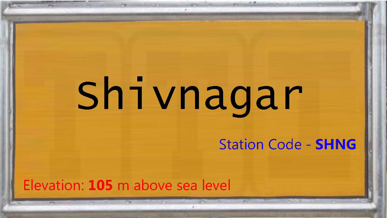 SHNG / Shivnagar Railway Station | Train Arrival / Departure Timings at ...