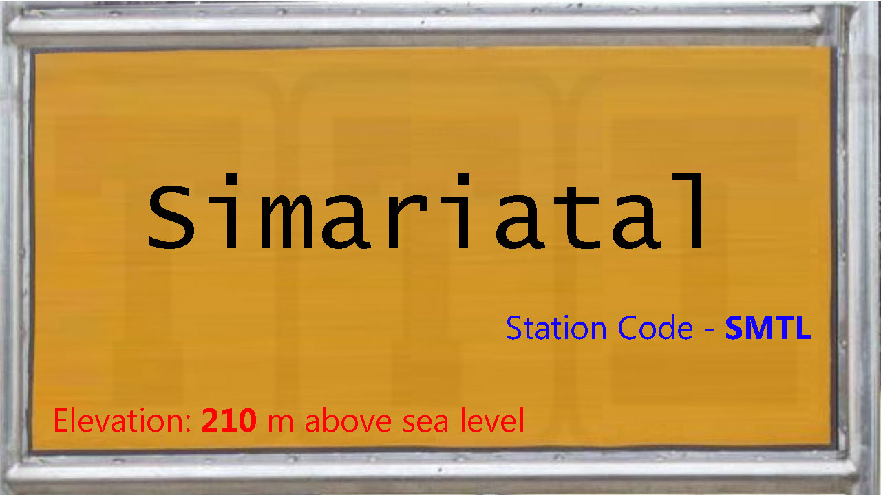 SMTL / Simariatal Railway Station | Train Arrival / Departure Timings ...