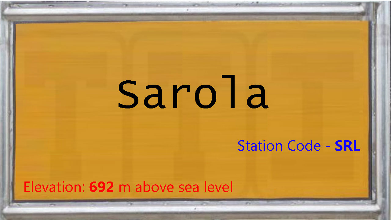 SRL / Sarola Railway Station | Train Arrival / Departure Timings at Sarola