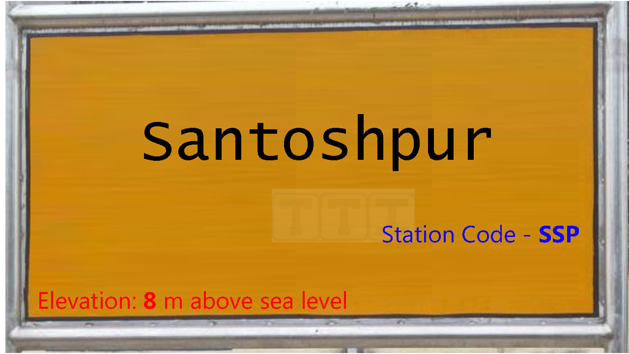 SSP / Santoshpur Railway Station | Train Arrival / Departure Timings at ...